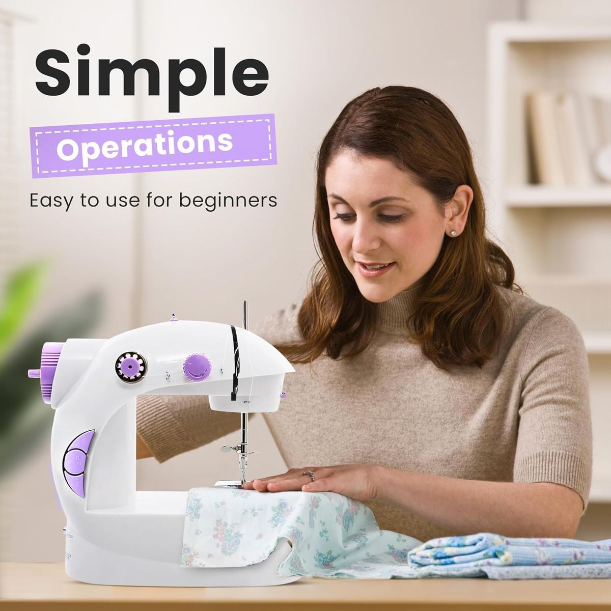 2026 Mini Sewing Machine With Table Set I Electric Silai Machine With ...