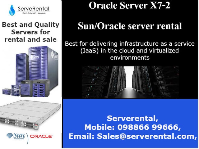 Oracle Server X7-2 |Sun/Oracle server rental Bangalore - Buy Sell Used Products Online India ...