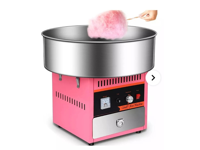 1.2 HP SS Tank Pink Electric Cotton Candy Floss Machine Kolkata - Buy ...